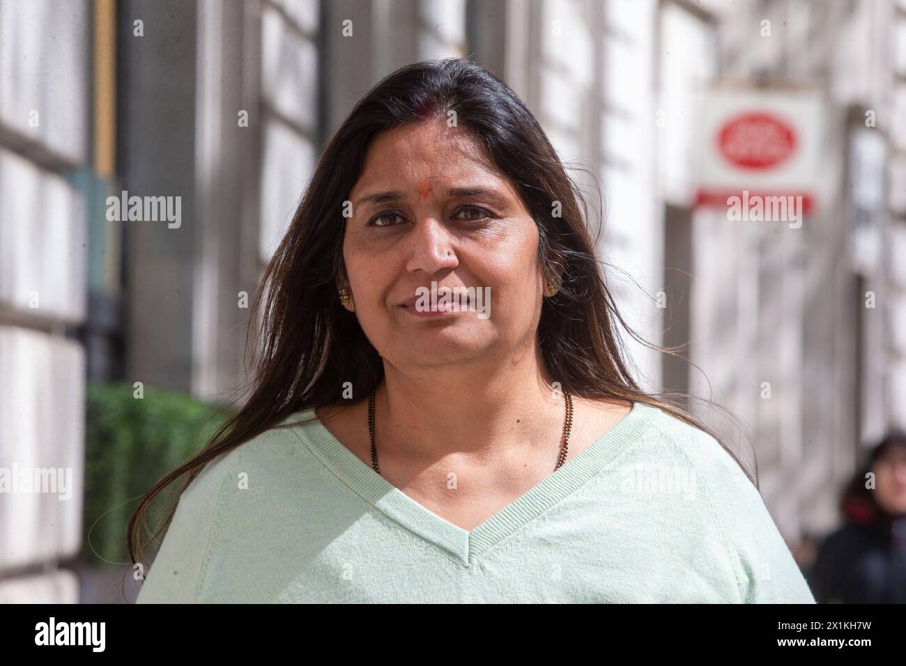 London, England, UK. 17th Apr, 2024. SEEMA MISRA, postmaster who was ...