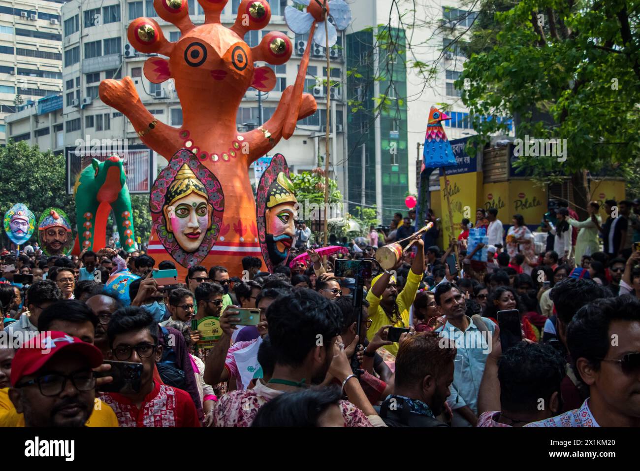 Bangladesh. 14th Apr, 2024. Bangla Noborsho 2024 marks the Bengali New ...