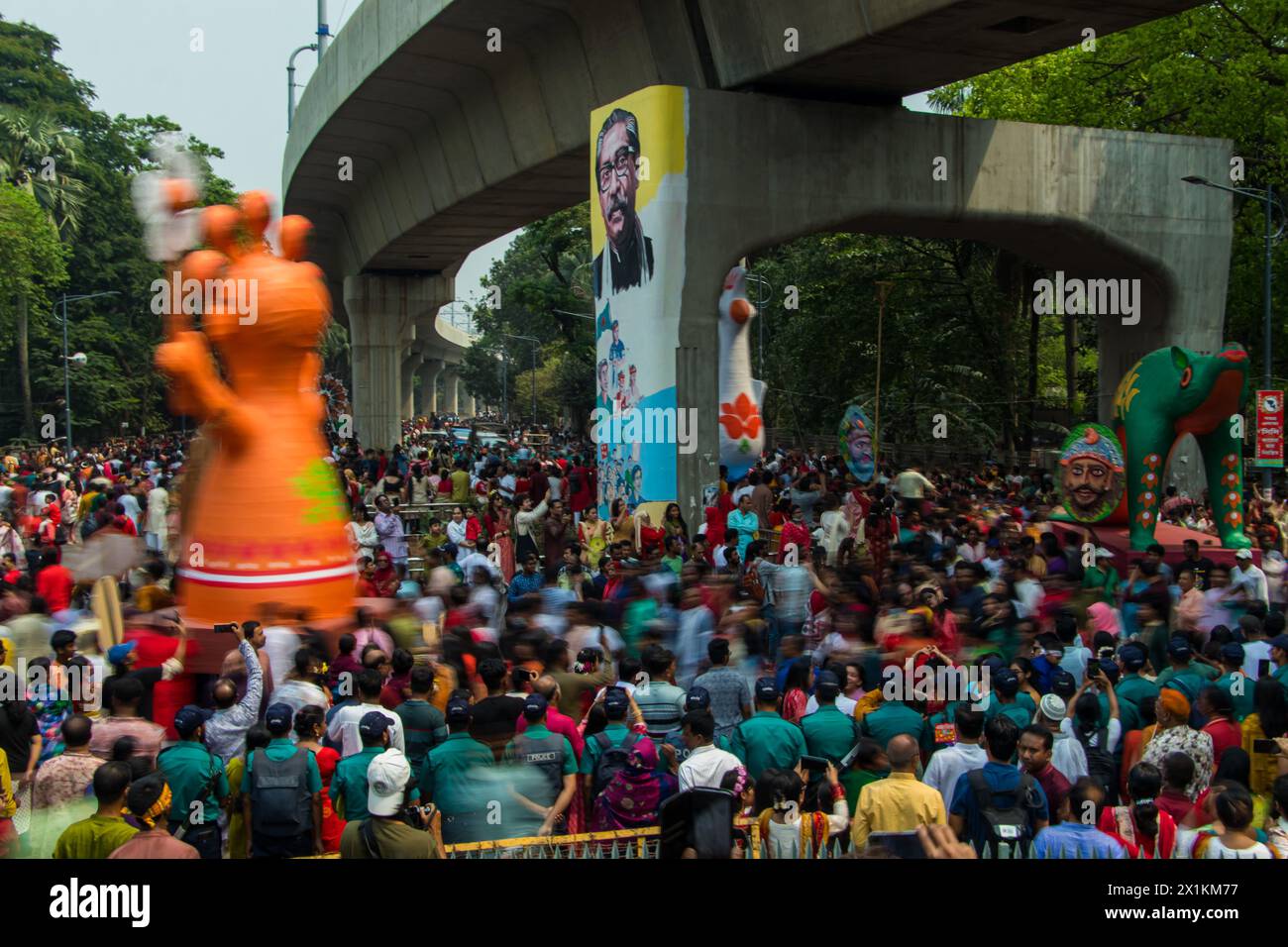 Bangladesh. 14th Apr, 2024. Bangla Noborsho 2024 marks the Bengali New ...