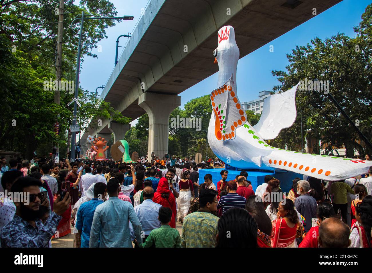 Bangladesh. 14th Apr, 2024. Bangla Noborsho 2024 marks the Bengali New ...