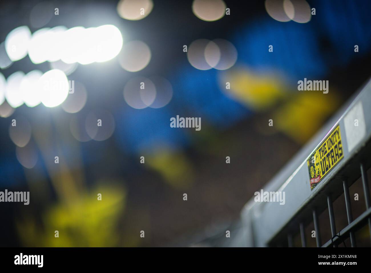 Dortmund Germany. 16th Apr 2024. Aufkleber der The Unity Ultras ...