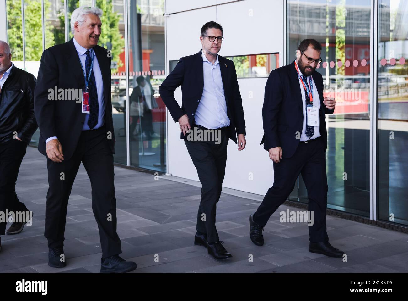 Nicola Molteni the Salone Internazionale del Mobile fair at Rho ...