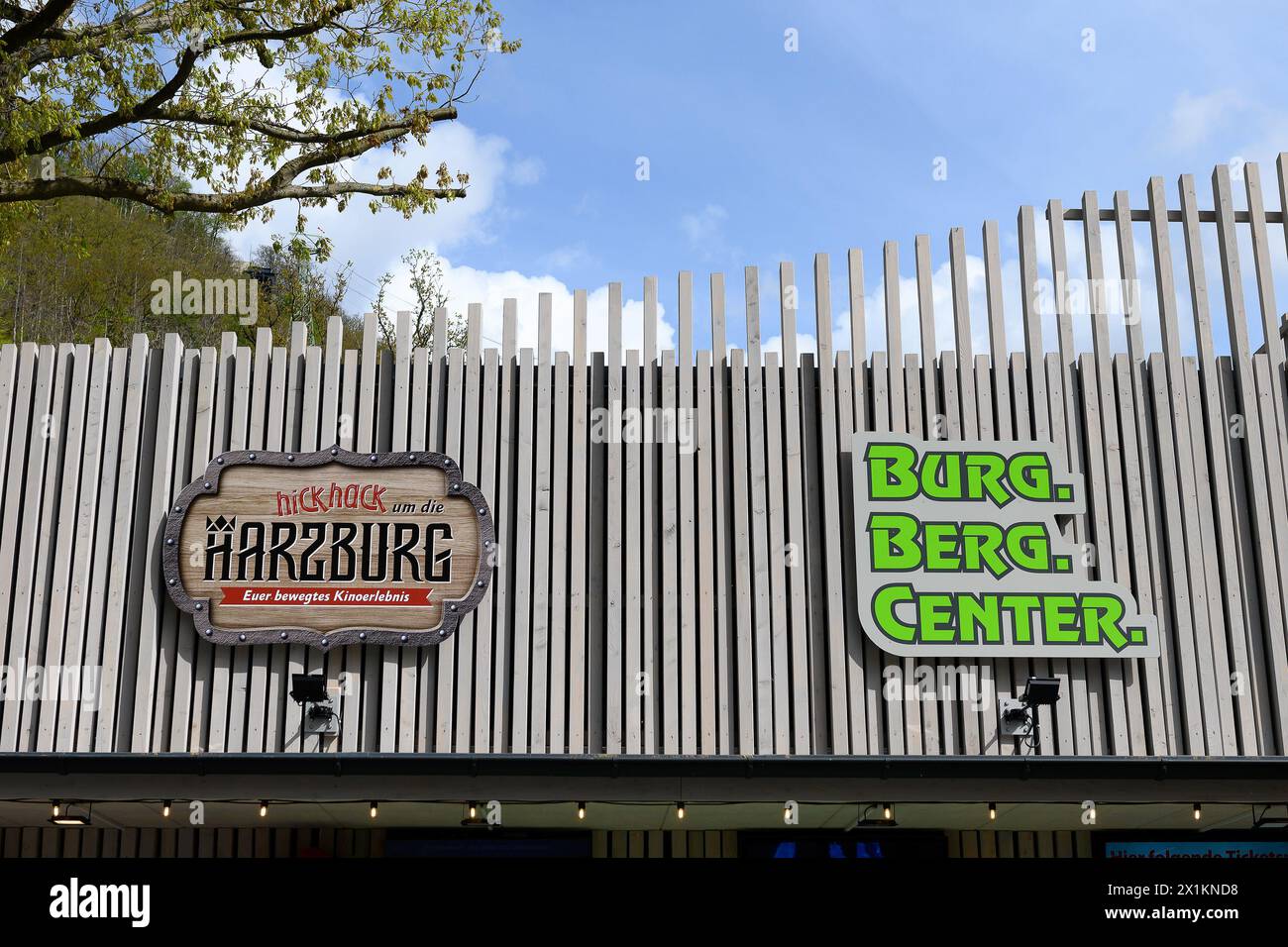 Bad Harzburg, Germany. 17th Apr, 2024. Exterior shot of the ...