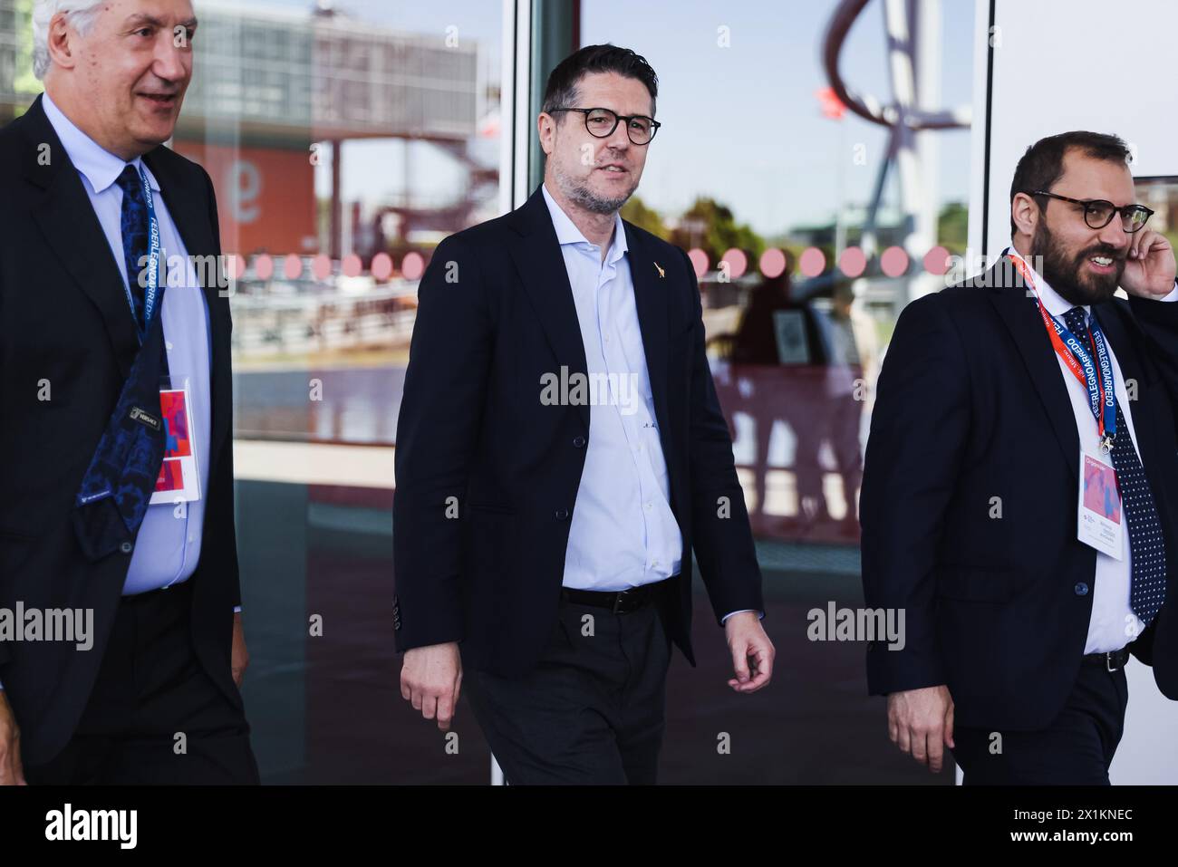 Nicola Molteni the Salone Internazionale del Mobile fair at Rho ...