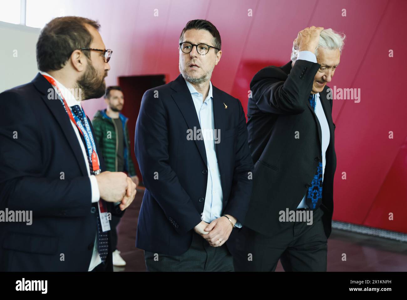 Nicola Molteni the Salone Internazionale del Mobile fair at Rho ...