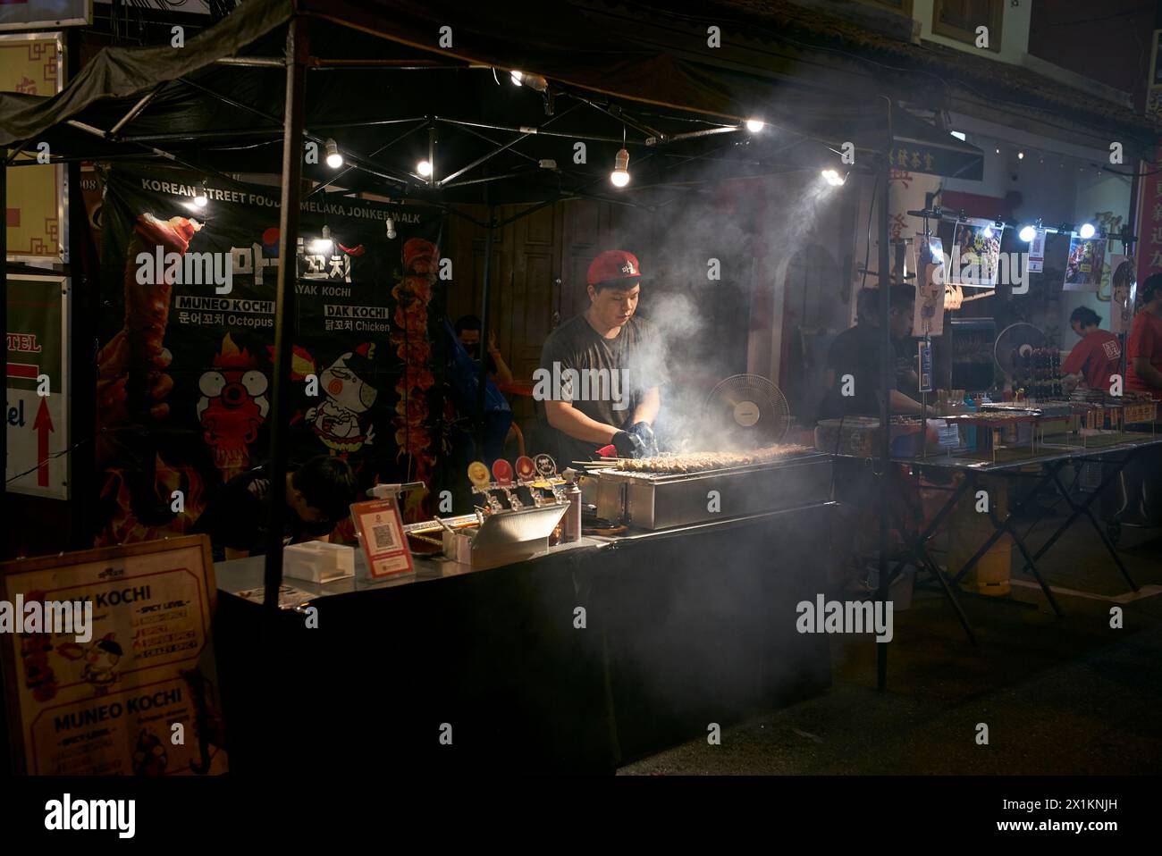 John Angerson 2024. Jonker Street Night Market Stock Photo - Alamy
