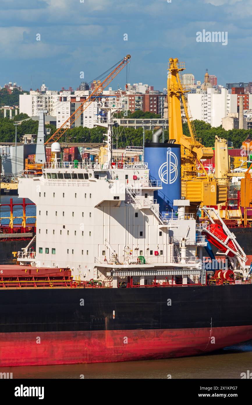 Montevideo container cargo port hi-res stock photography and images - Alamy