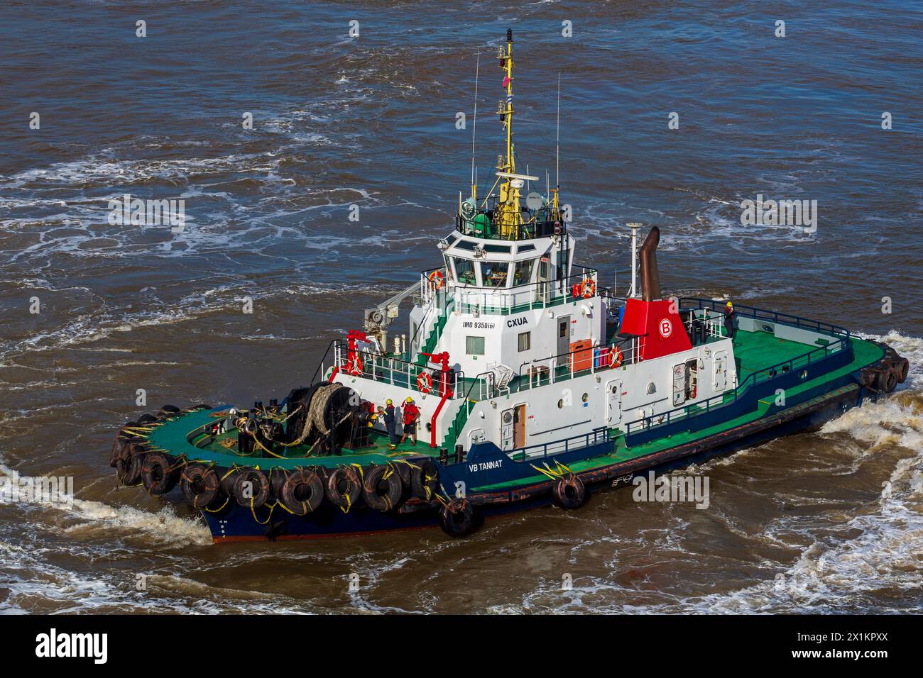 Tugboat, Port of Montevideo, Uruguay, South America Stock Photo - Alamy