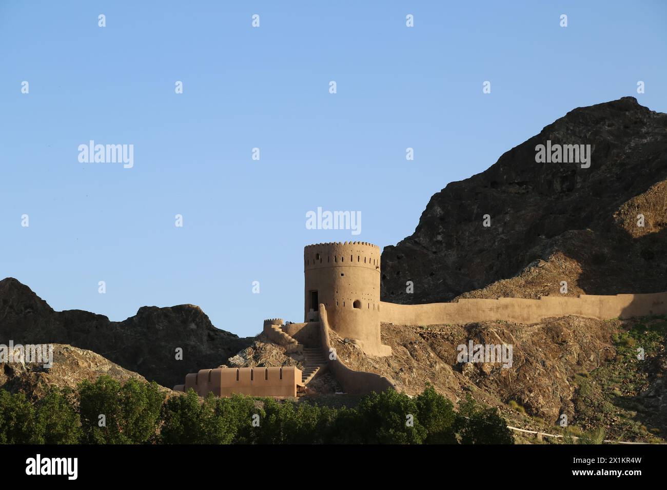 Al Jalali Fort Muscat, Oman Stock Photo - Alamy