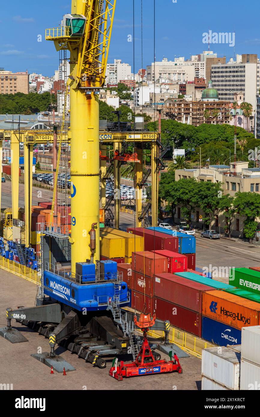 Port of Montevideo, Uruguay, South America Stock Photo - Alamy