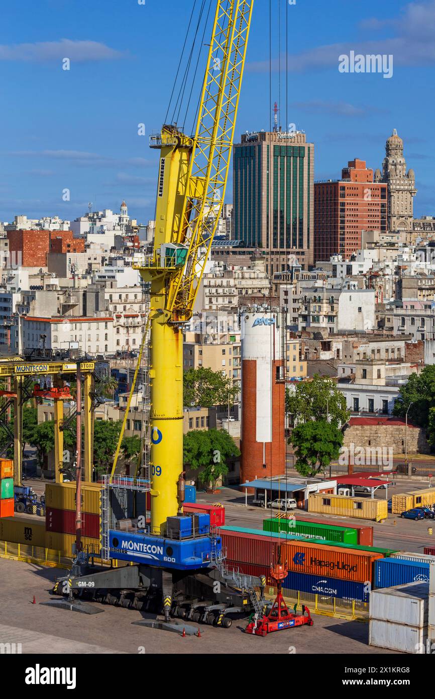Port of Montevideo, Uruguay, South America Stock Photo - Alamy