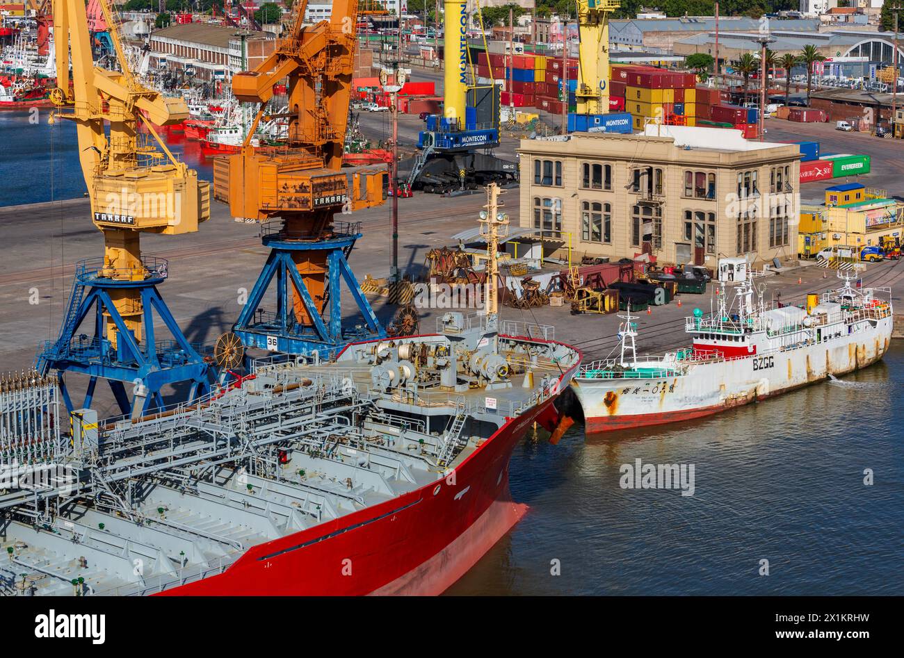 Port of Montevideo, Uruguay, South America Stock Photo - Alamy