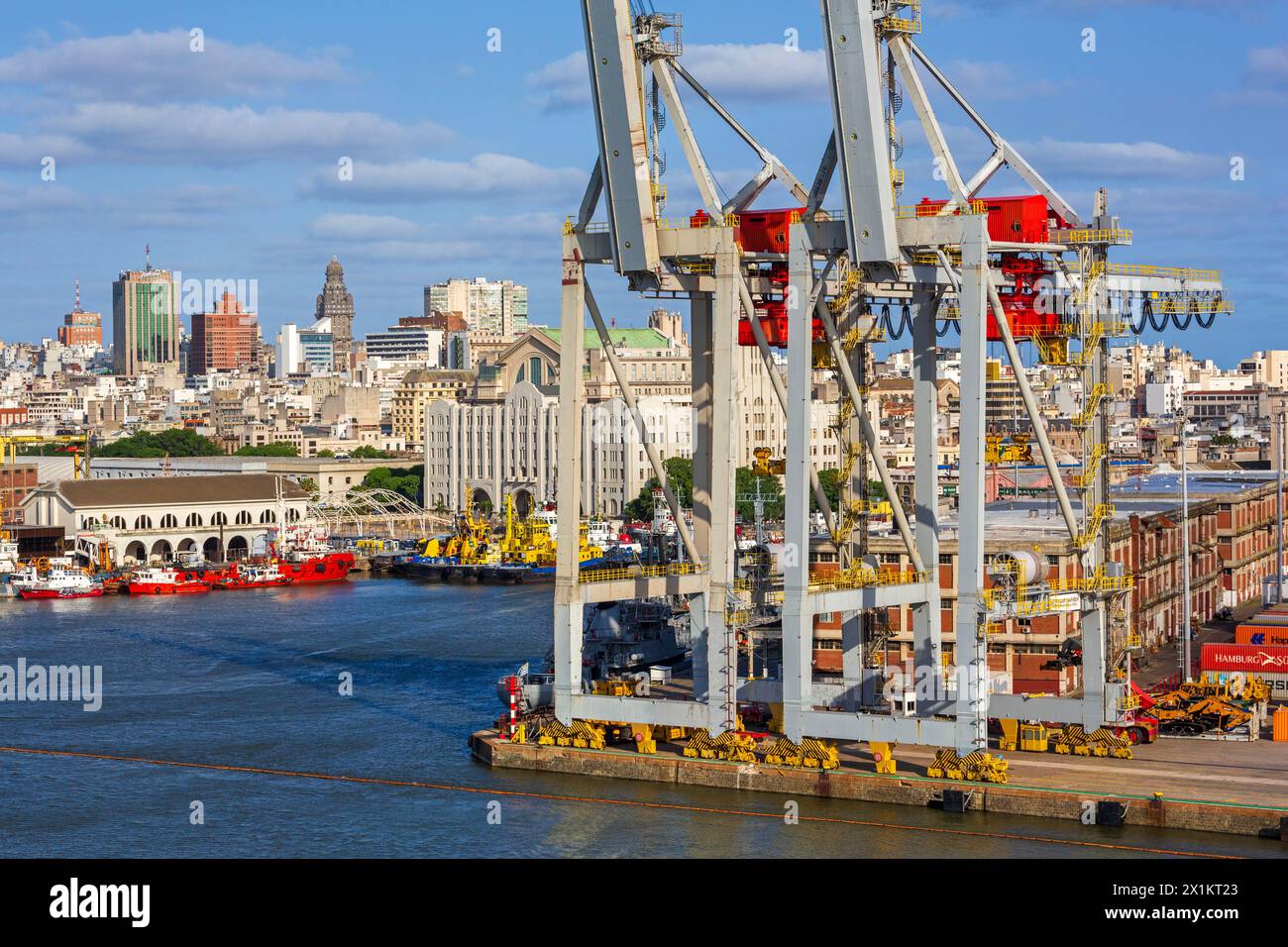 Port of Montevideo, Uruguay, South America Stock Photo - Alamy