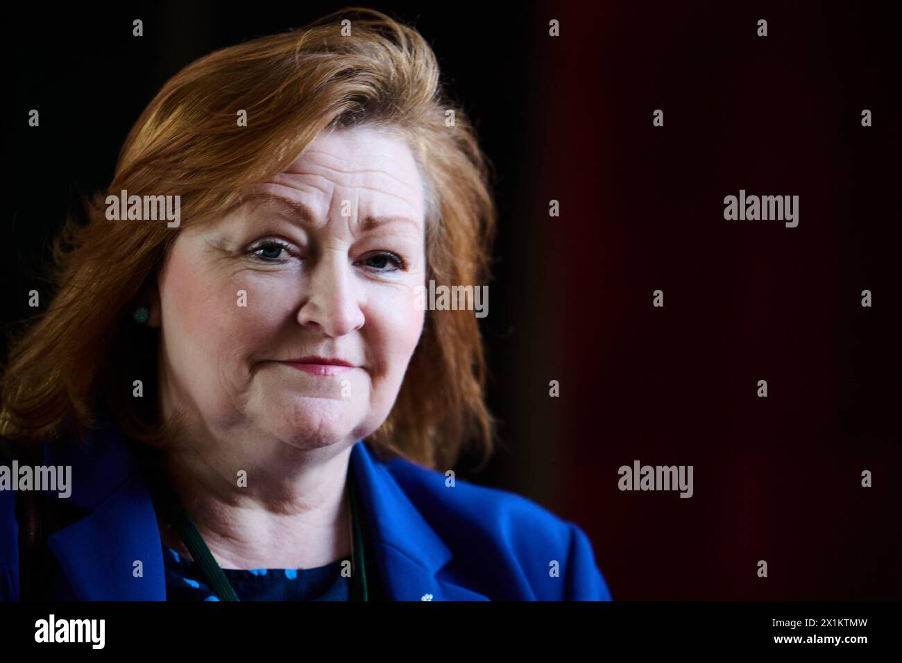Edinburgh Scotland, UK 17 April 2024. Emma Harper MSP at the Scottish ...