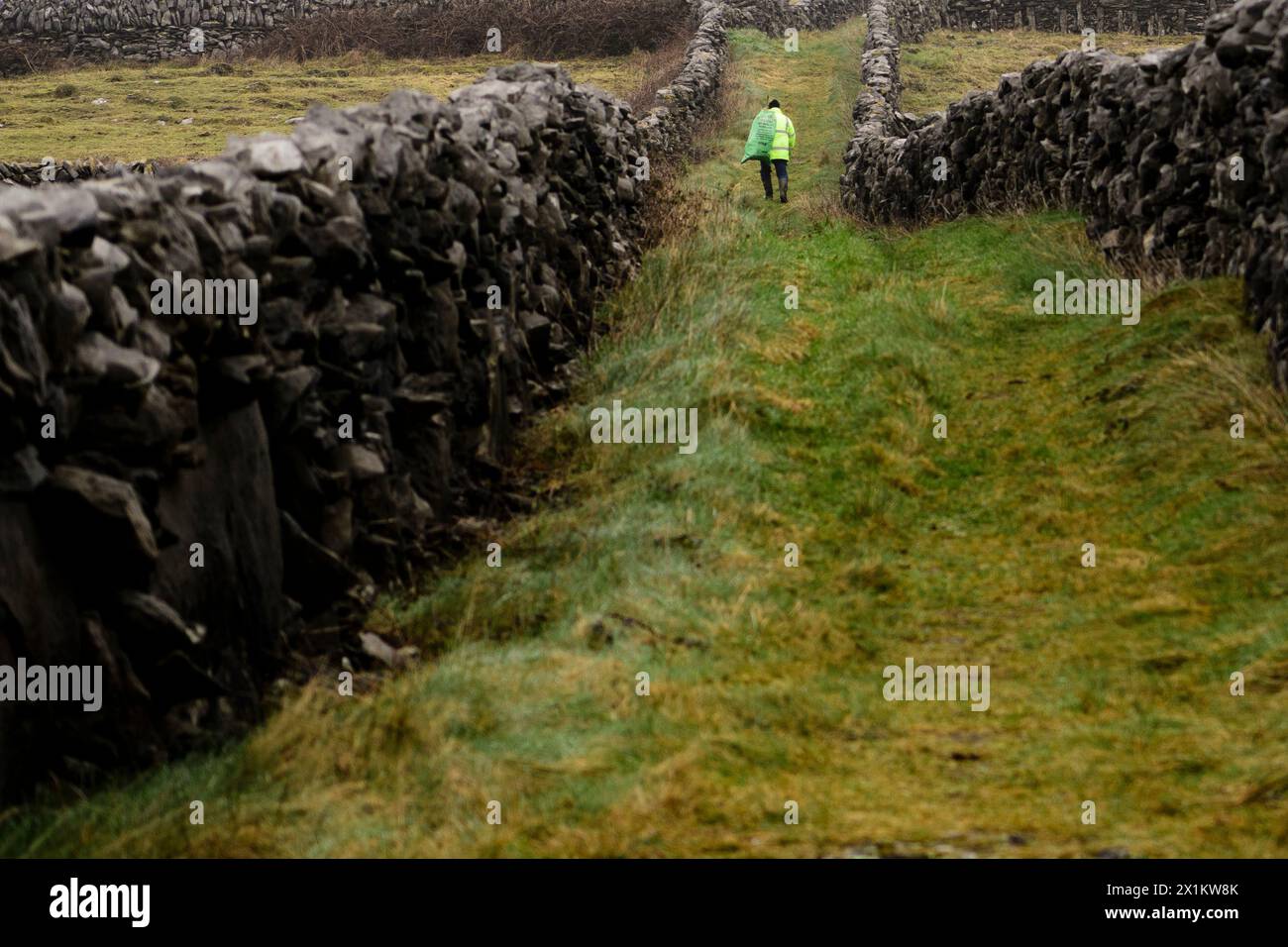 Inis Meain (Aran Island Stock Photo - Alamy