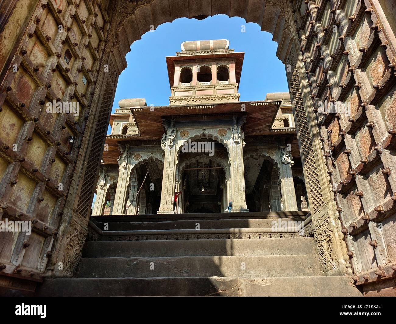 Maheshwar, Madhya Pradesh, India, 24 Feb 2024, Exterior View of the ...