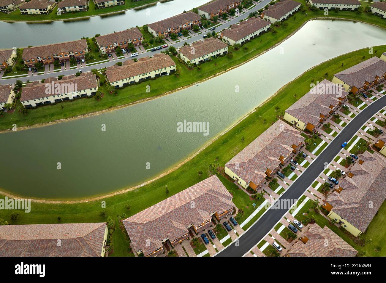 Stormwater retention ponds hi-res stock photography and images - Alamy