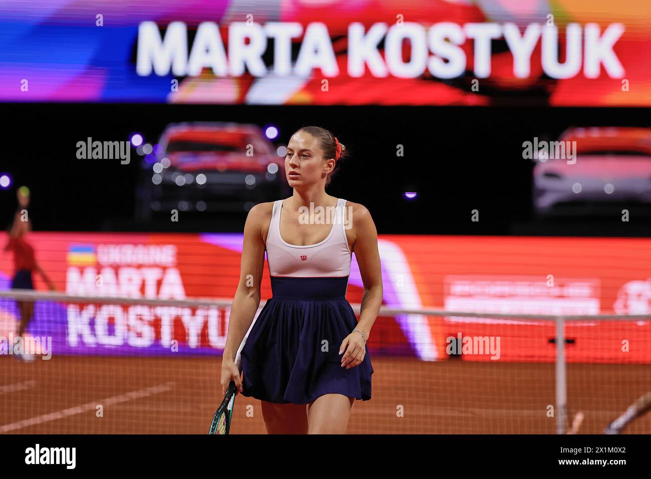 Stuttgart, Baden-Wuerttemberg, Germany. 17th Apr, 2024. Marta Kostyuk ...