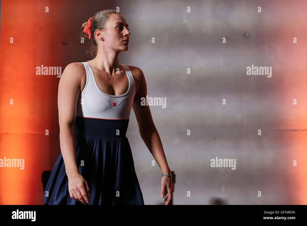 Stuttgart, Baden-Wuerttemberg, Germany. 17th Apr, 2024. Marta Kostyuk ...