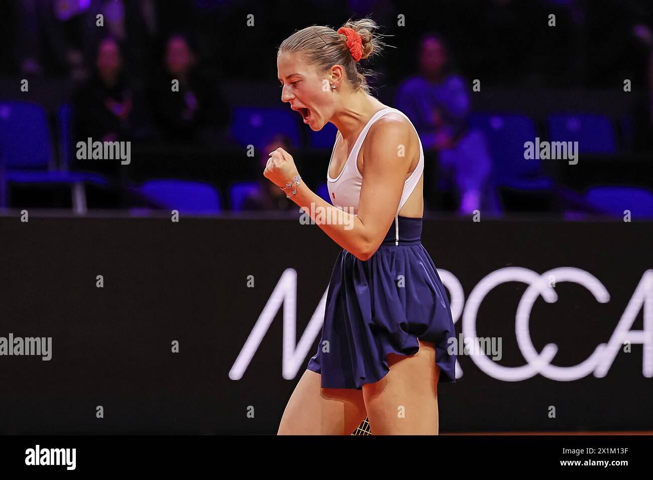 Stuttgart, Baden-Wuerttemberg, Germany. 17th Apr, 2024. Marta Kostyuk ...