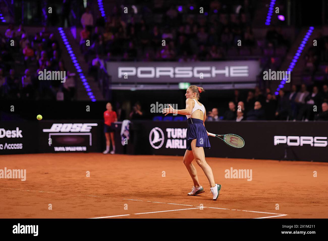 Stuttgart, Baden-Wuerttemberg, Germany. 17th Apr, 2024. Marta Kostyuk ...