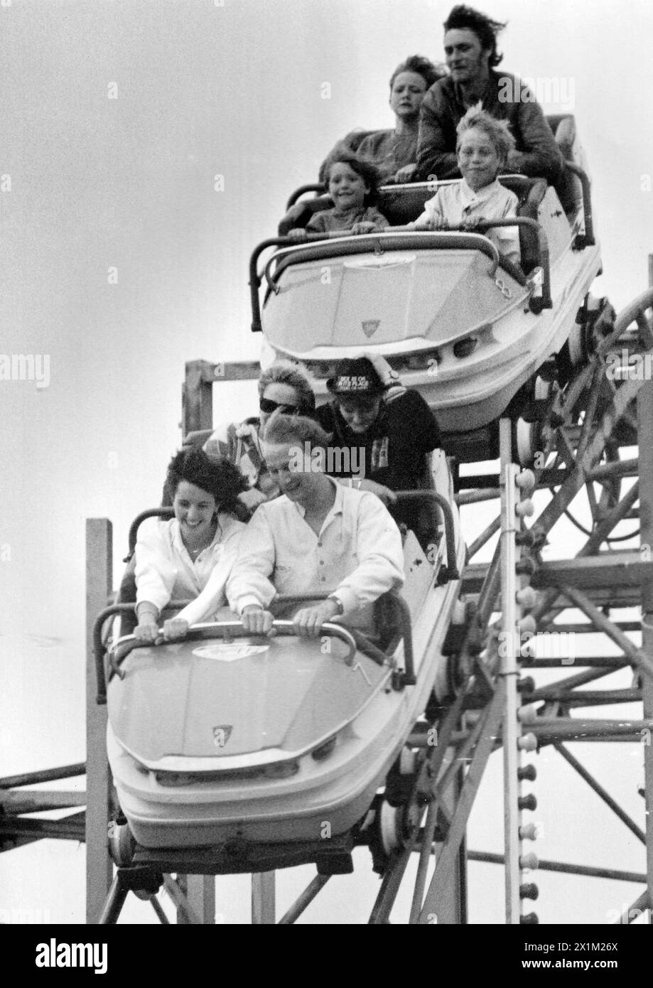 PASSENGERS ENJOY THE FUN OF THE FAIR DESPITE TH SAFETY ISSUES AT FUN ...