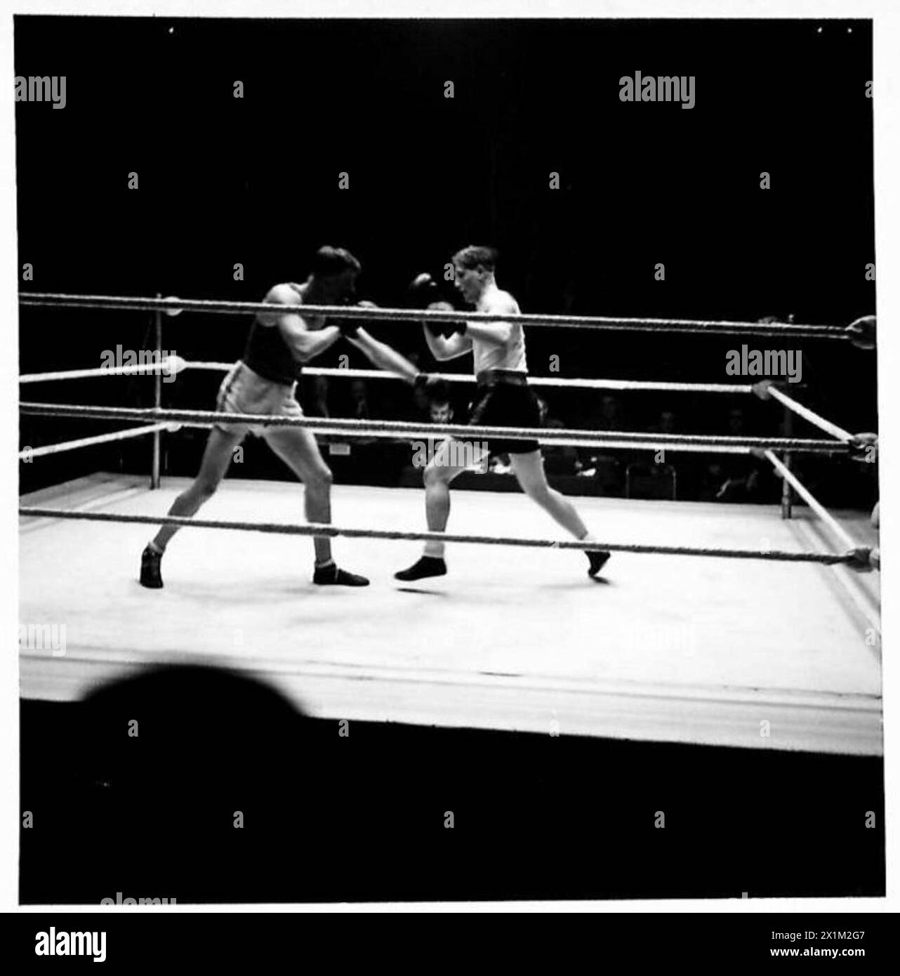 Army boxing team Black and White Stock Photos & Images - Alamy
