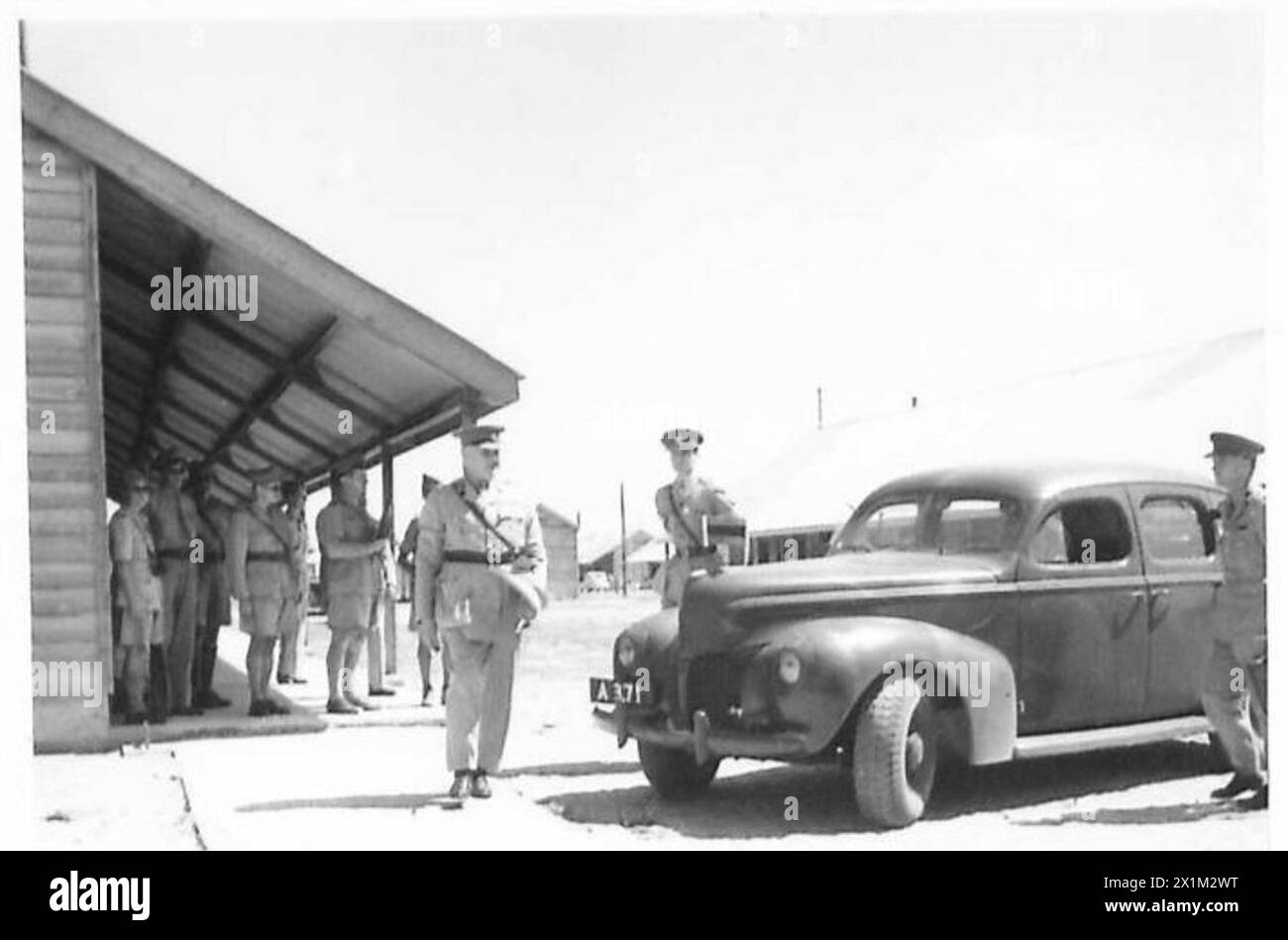 General Sir Henry Wilson arrives at Sidney Smith Barracks in Acre for ...