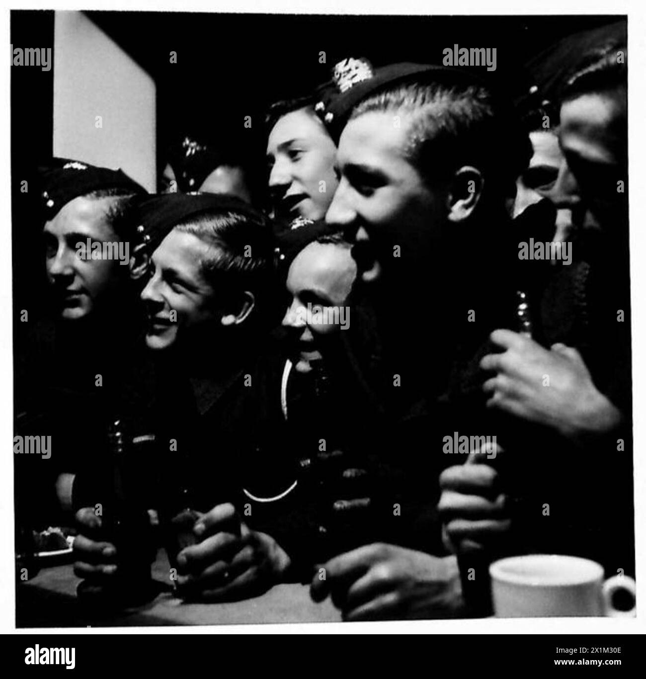 Members army cadet force Black and White Stock Photos & Images - Alamy