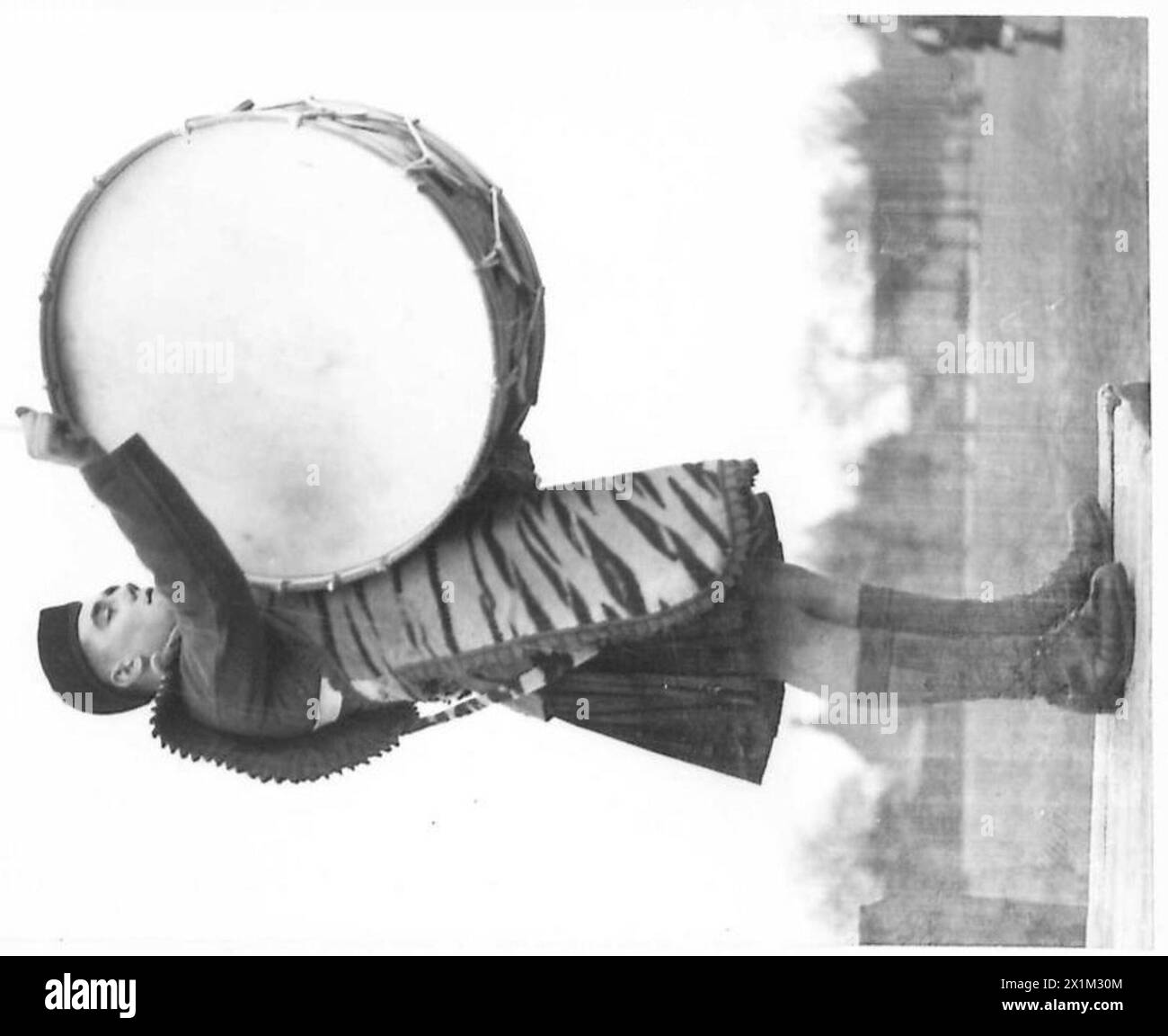 Pipe band drummer Cut Out Stock Images & Pictures - Alamy