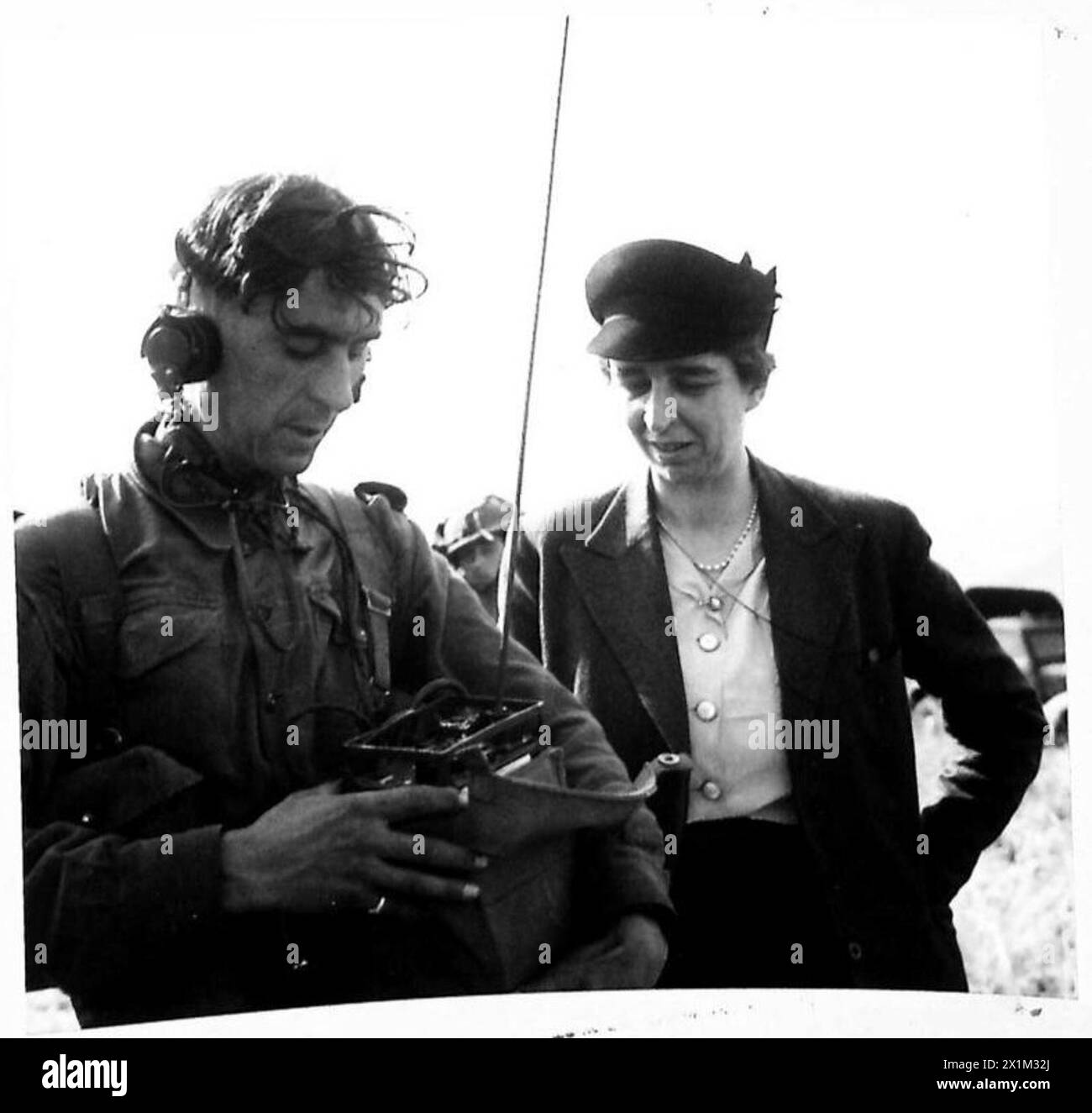 THE HON. MABEL STRICKLAND WATCHES BATTLE SCHOOL TRAINING - The Hon ...