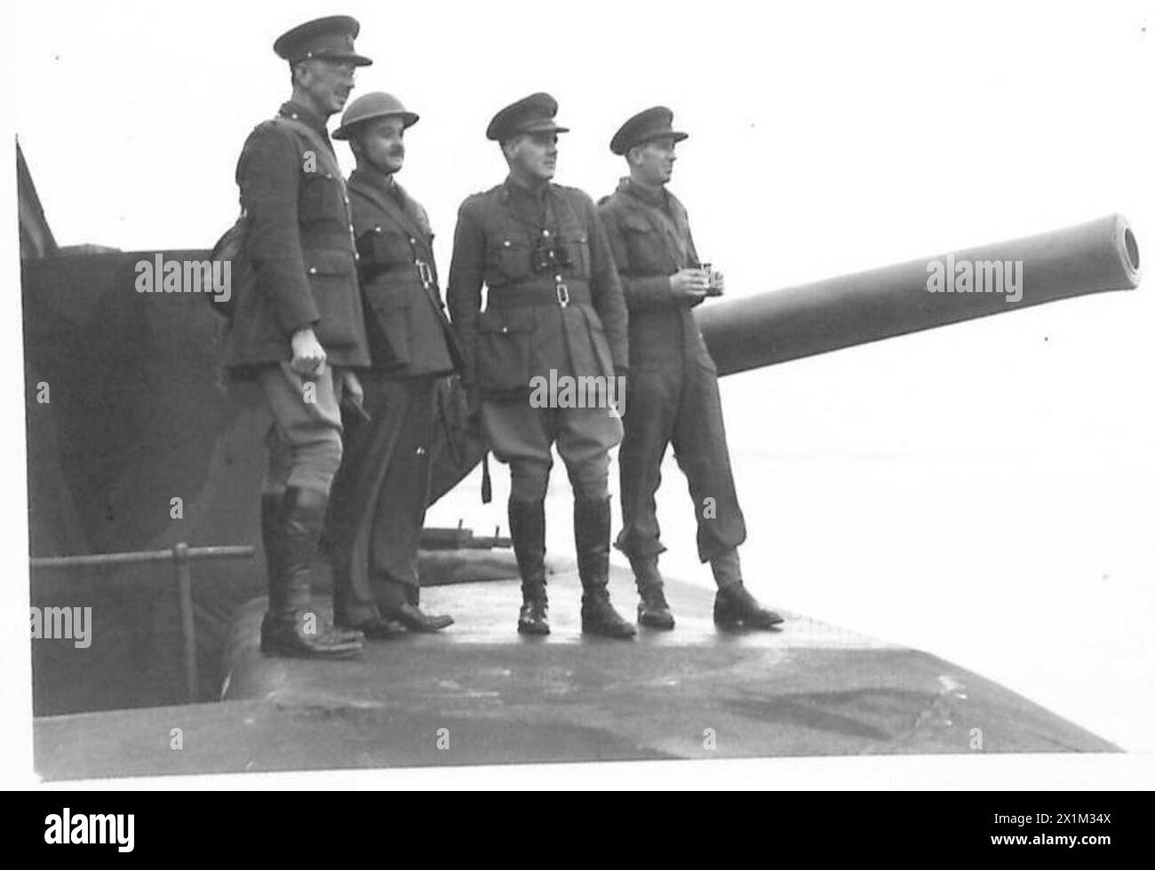 Thames-side gun positions observed by Lieut-Colonel W. Bingham, Major ...