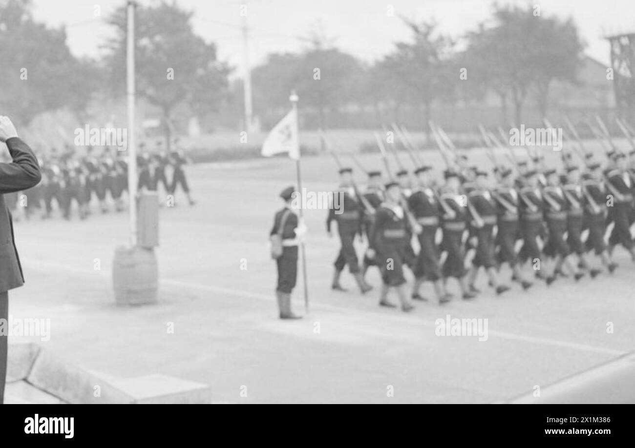 VISIT OF THE FIRST LORD OF THE ADMIRALTY, RT HON A V ALEXANDER TO THE ...