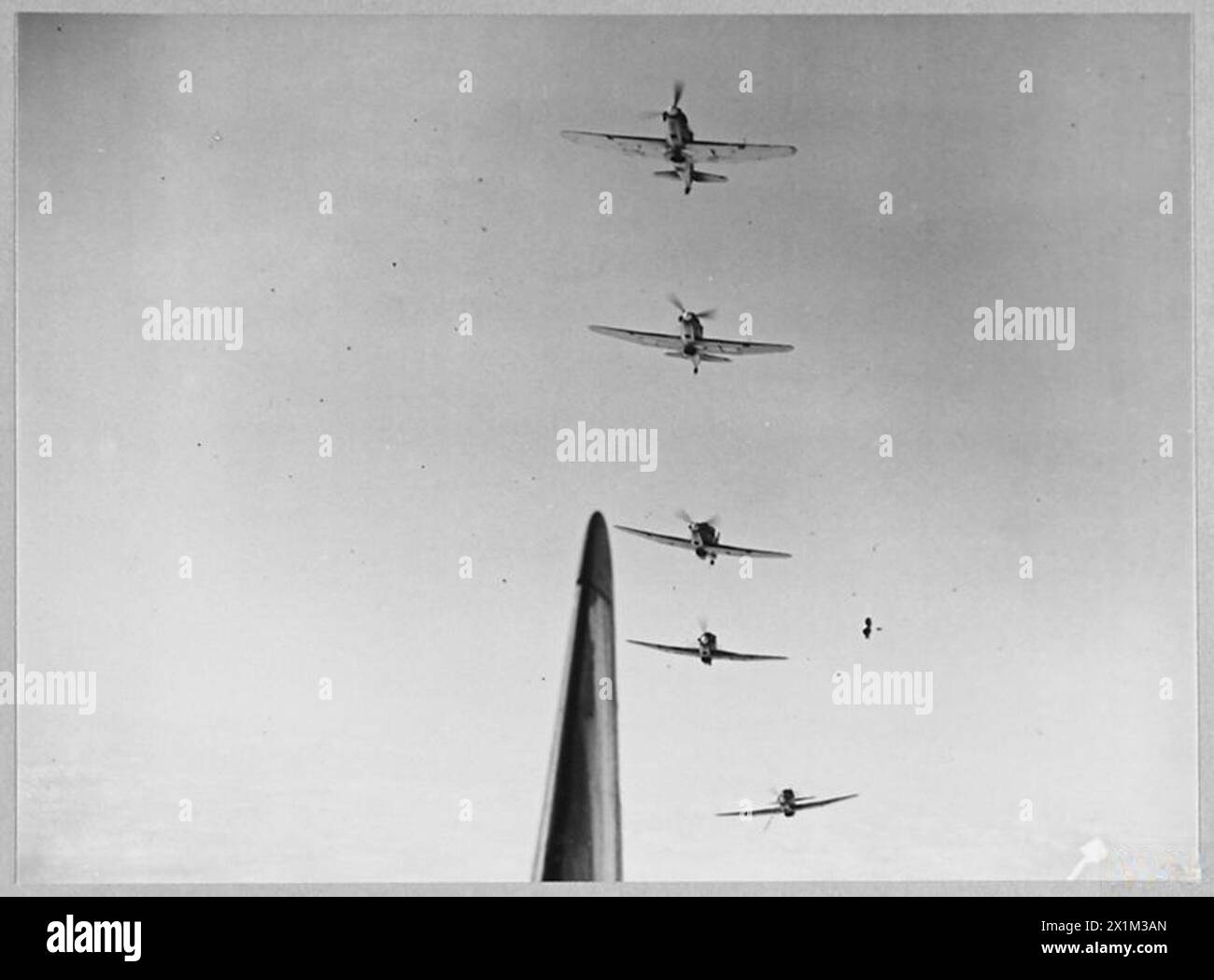 BOULTON PAUL "DEFIANT" - [CH.868] Defiants in line astern, Royal Air ...