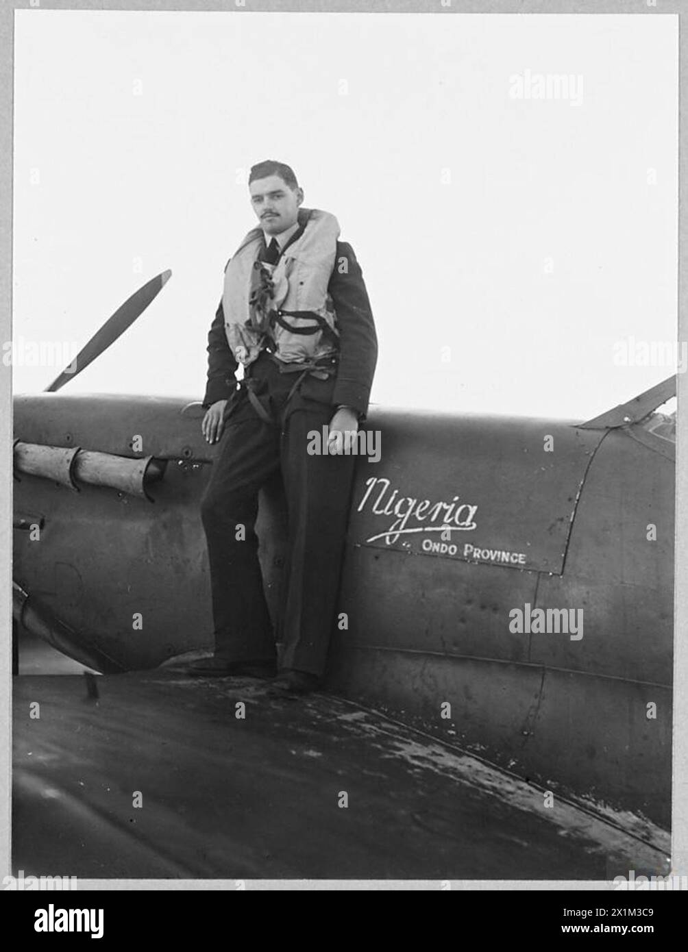 AWARDED D.F.C. : ACTING FLIGHT LIEUTENANT IAN GEORGE STEWART MATTHEW ...