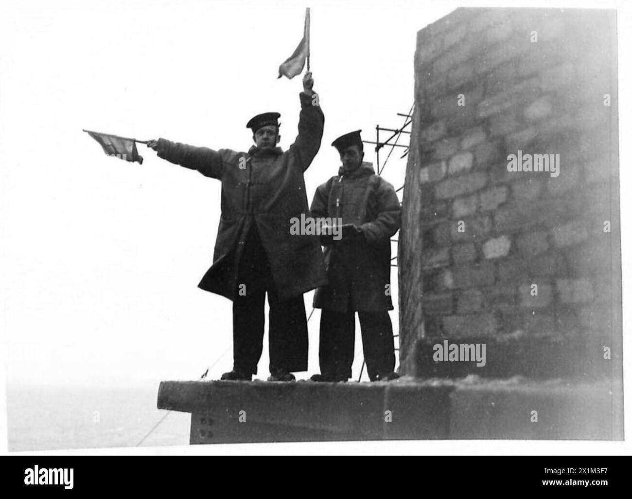 British semaphore Cut Out Stock Images & Pictures - Alamy