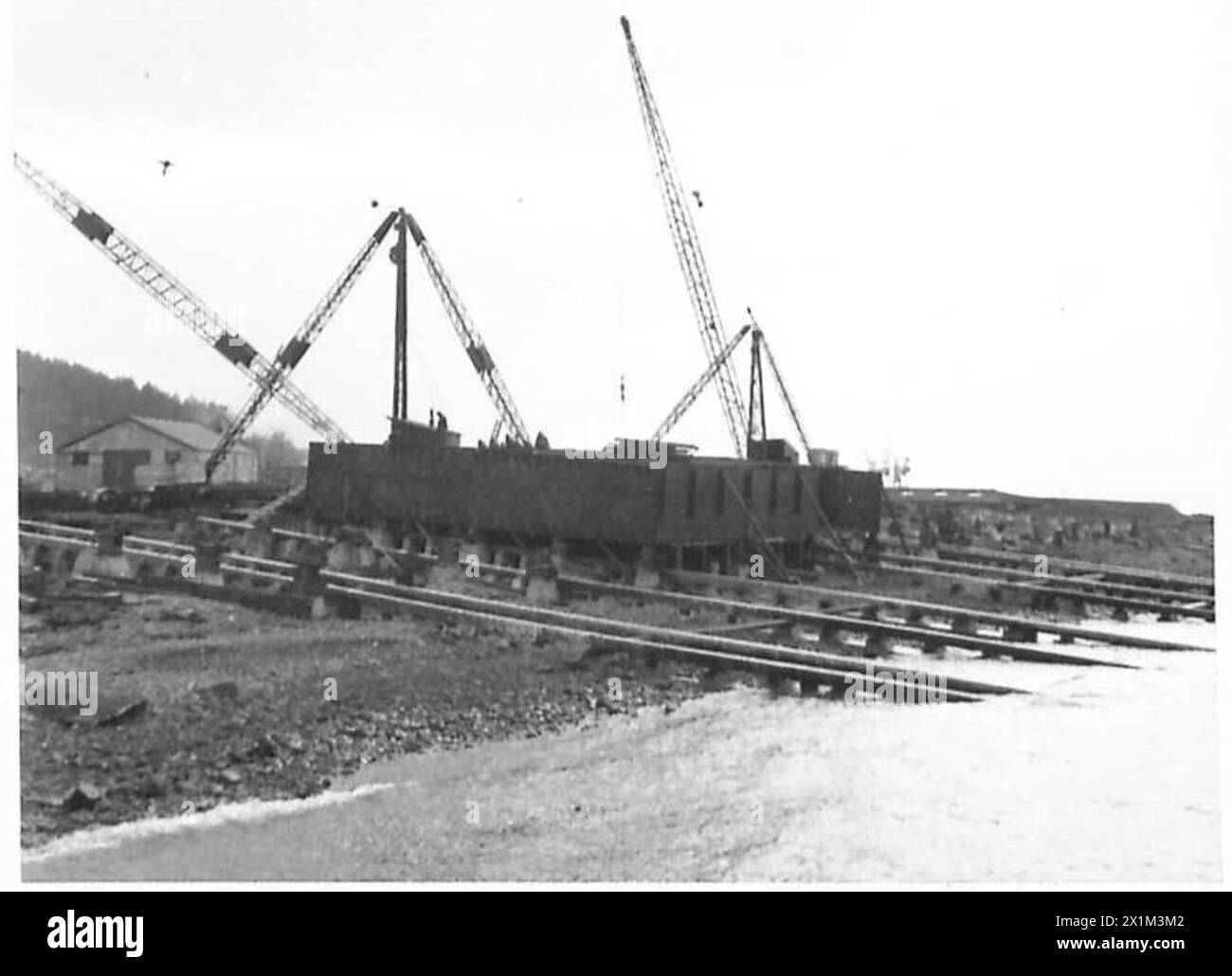 Photographs at Cairnhead document Royal Engineers' progress on ...