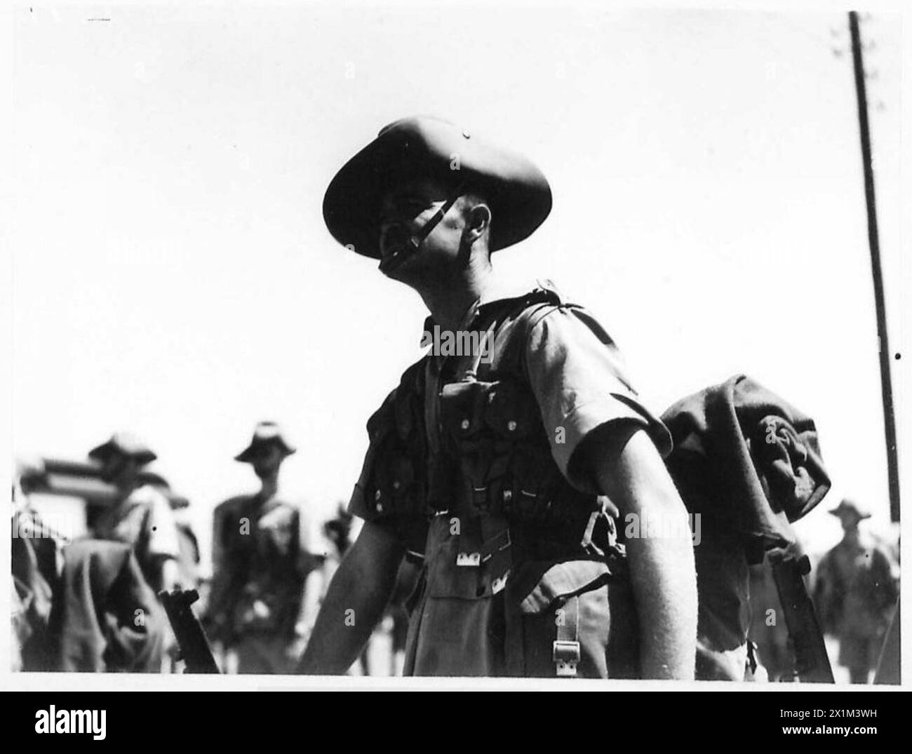 ARRIVAL OF THE FIRST SOUTHERN RHODESIAN FORCES - Private Brewer from ...