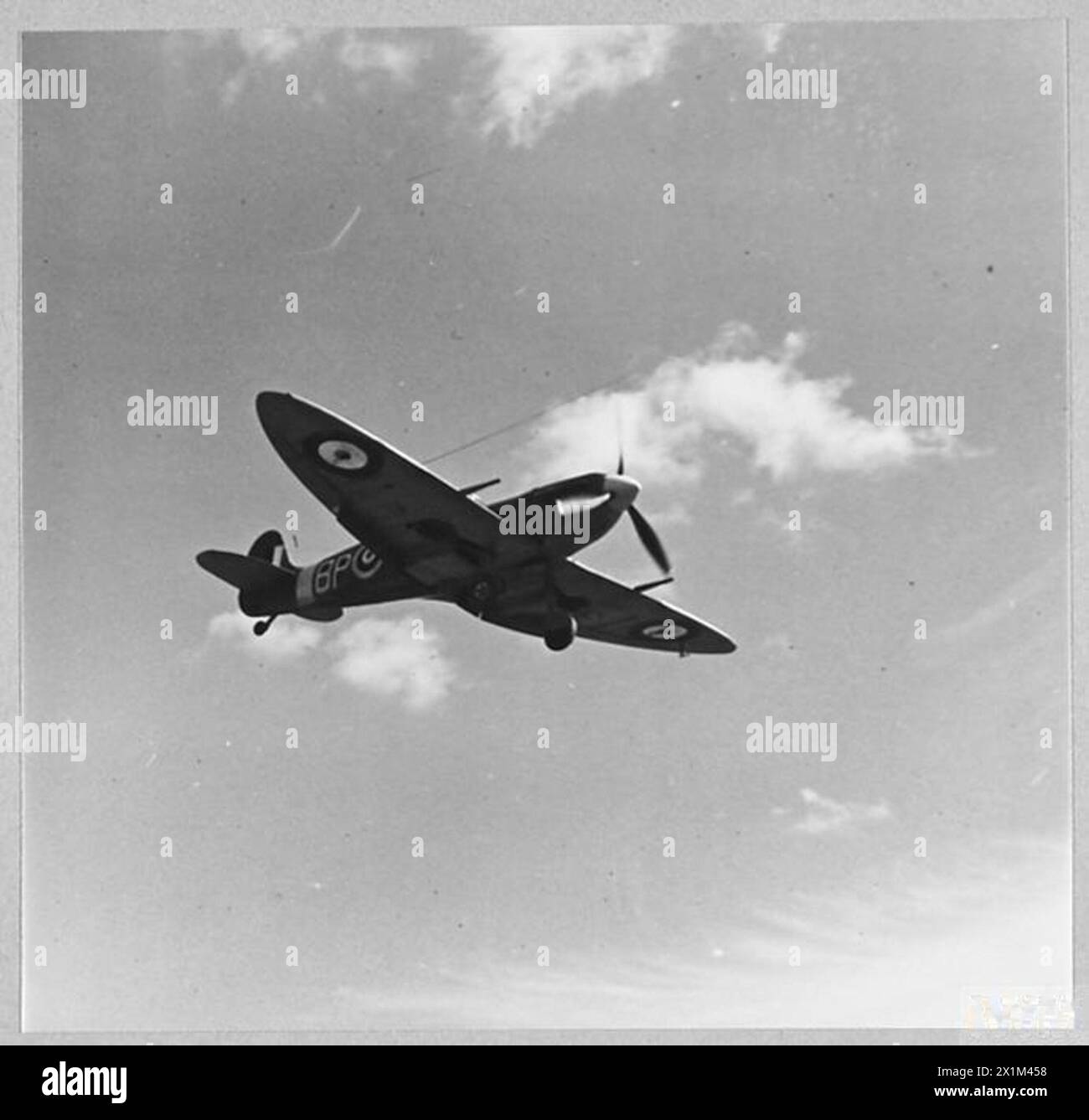 No.457 Squadron, an Australian fighter unit in Britain, is shown with ...