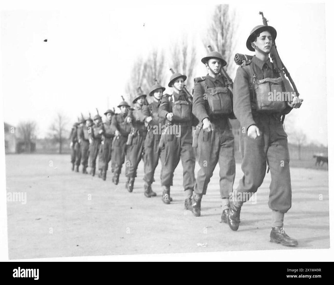 YOUNG SOLDIERS BATTALIONS - Some of the young soldiers doing foot drill ...