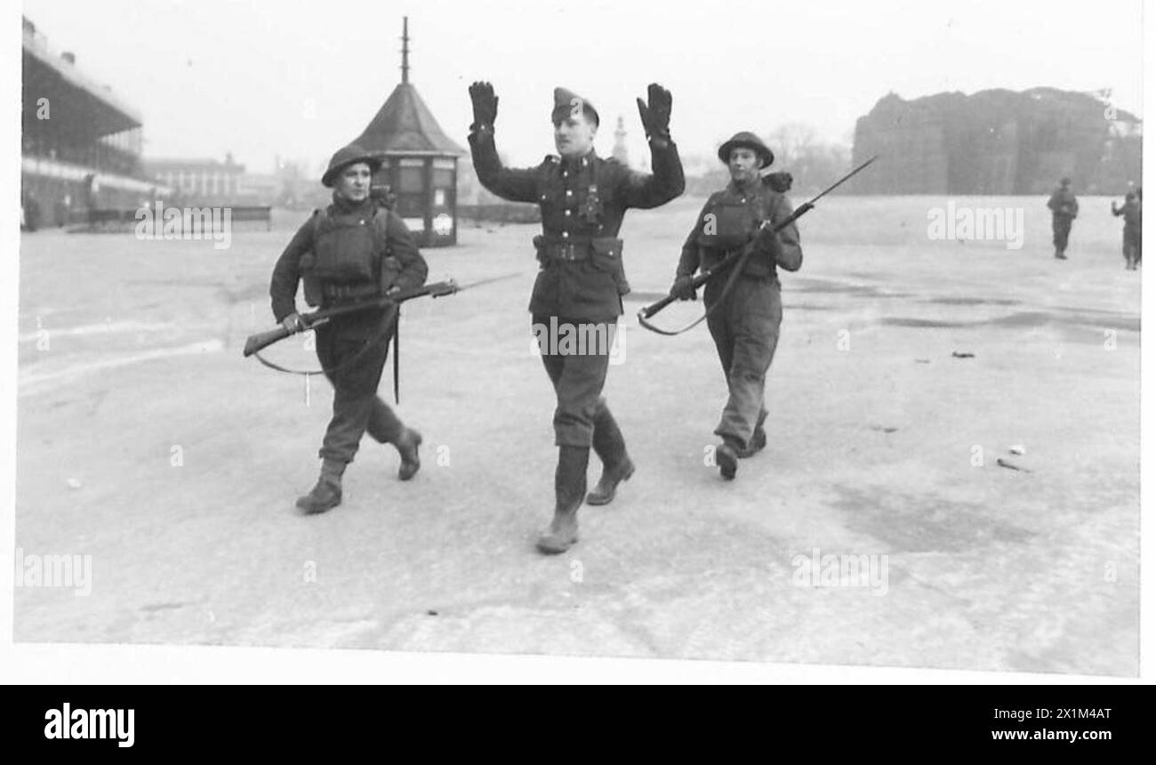 German british army base Cut Out Stock Images & Pictures - Alamy