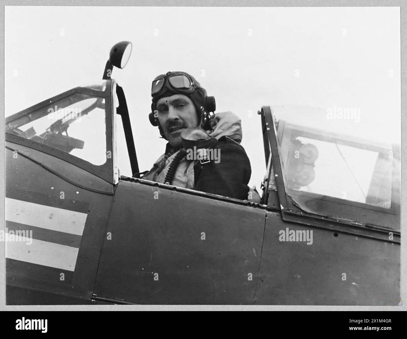 Air Marshal Sir Roderic Hill, commanding Air Defence of Great Britain ...