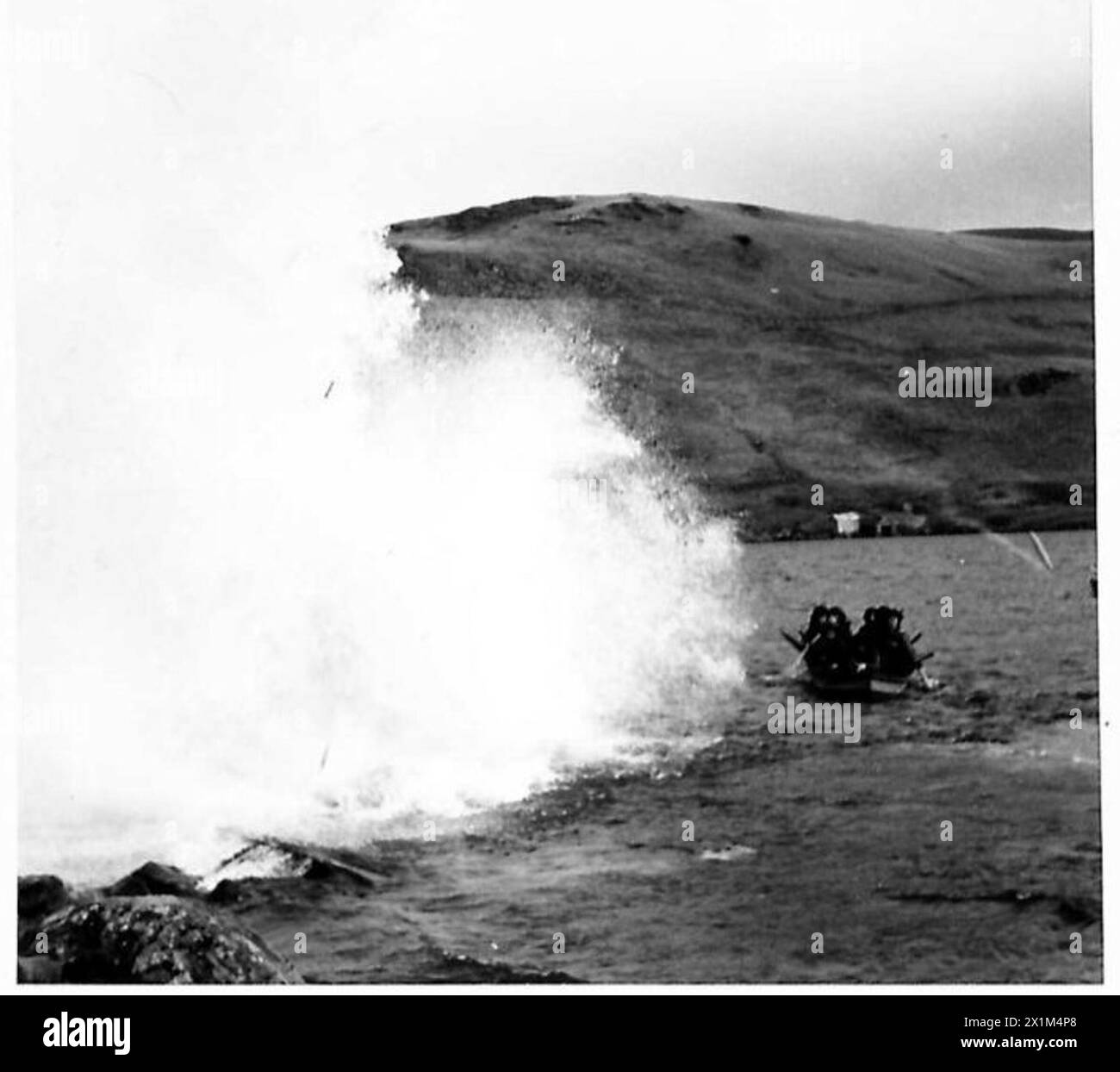 Explosive water Black and White Stock Photos & Images - Alamy