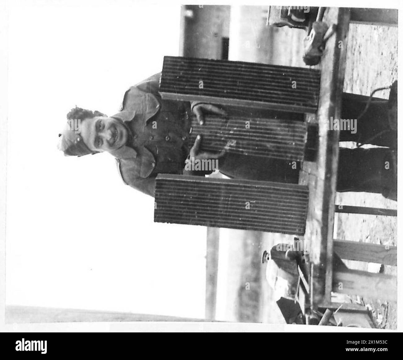 Air force engine mechanic Black and White Stock Photos & Images - Alamy