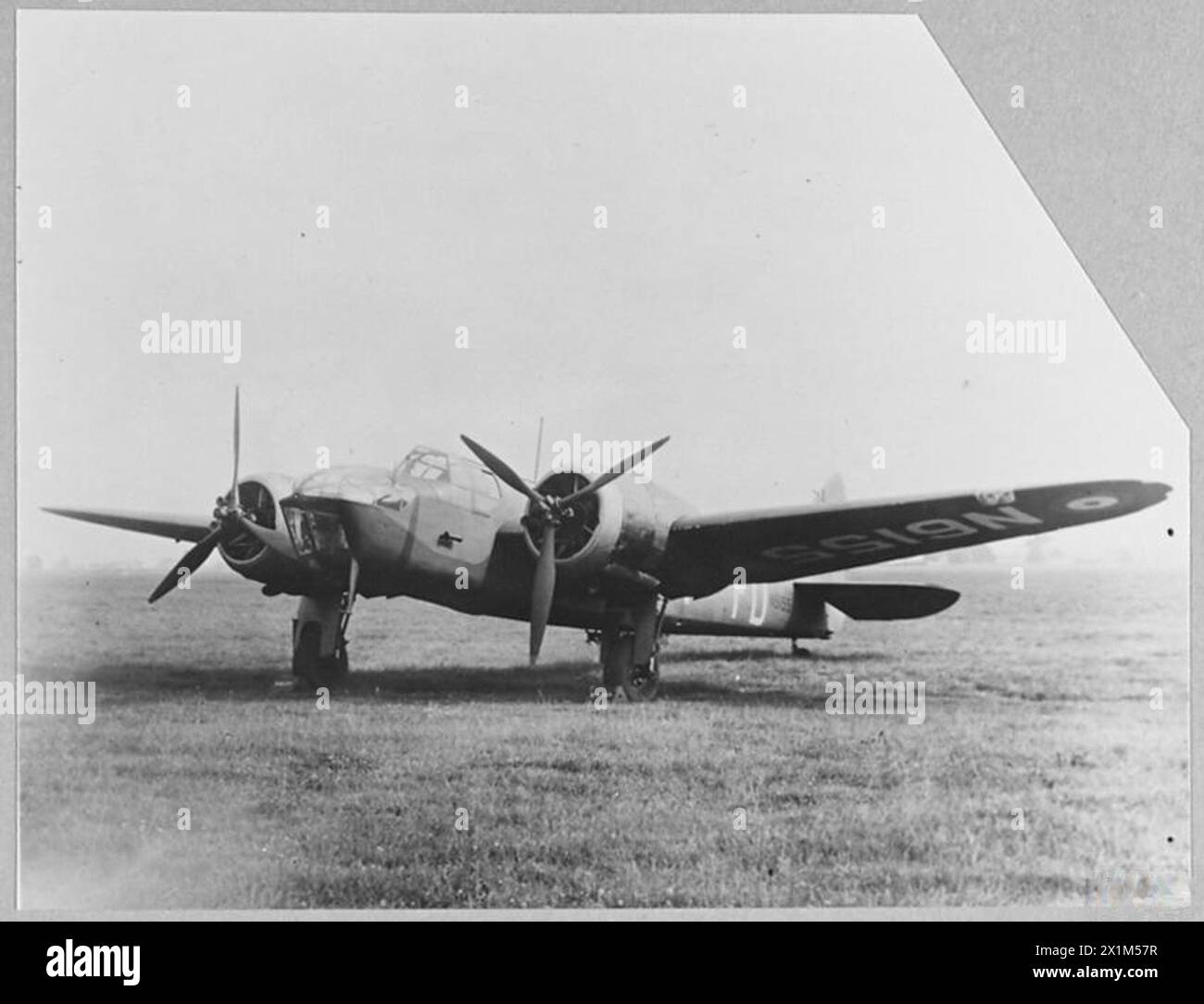 BRITISH MILITARY AIRCRAFT : BRISTOL BLENHEIM IV. - , Royal Air Force ...