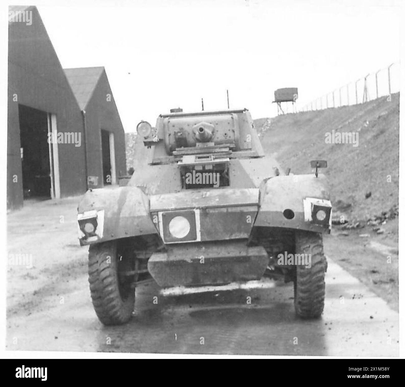 ARMOURED CAR - Photographs of the new Daimler armoured car, British ...