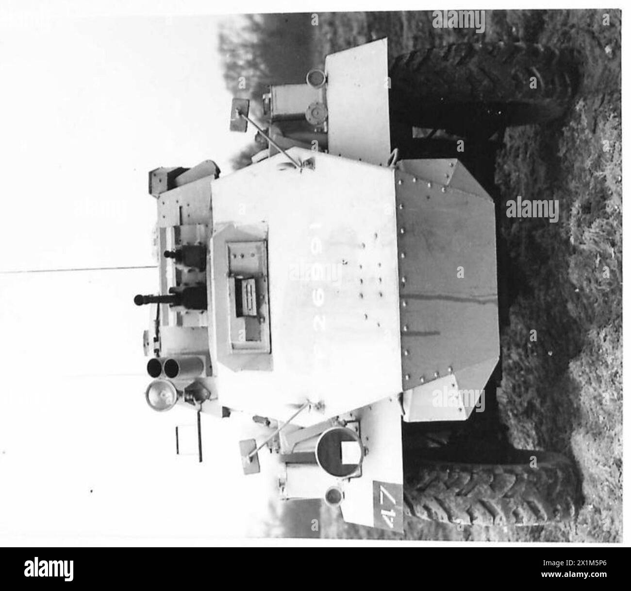 British humber armoured car Black and White Stock Photos & Images - Alamy