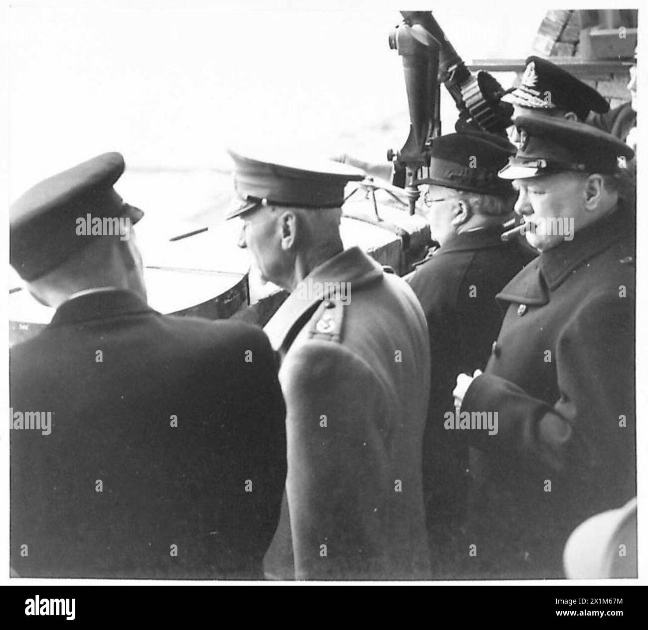 The Prime Minister and Field Marshal Smuts inspect British Army ...