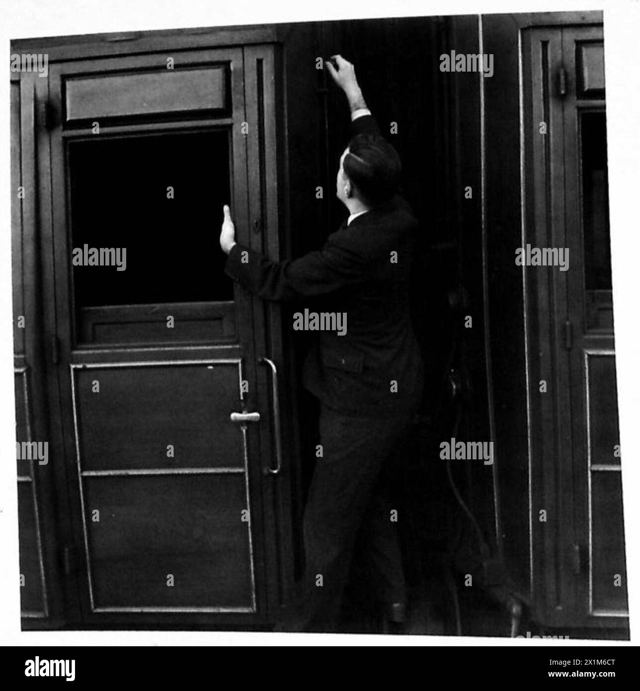 Power lines in field movement Black and White Stock Photos & Images - Alamy