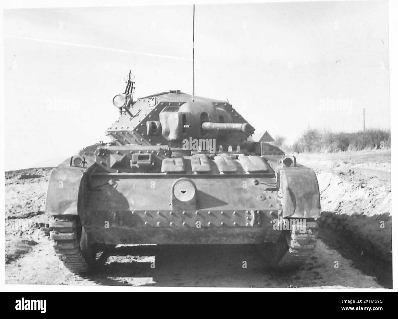 Cruiser Tank Mk. V Covenanter of the British Army displayed as part of ...